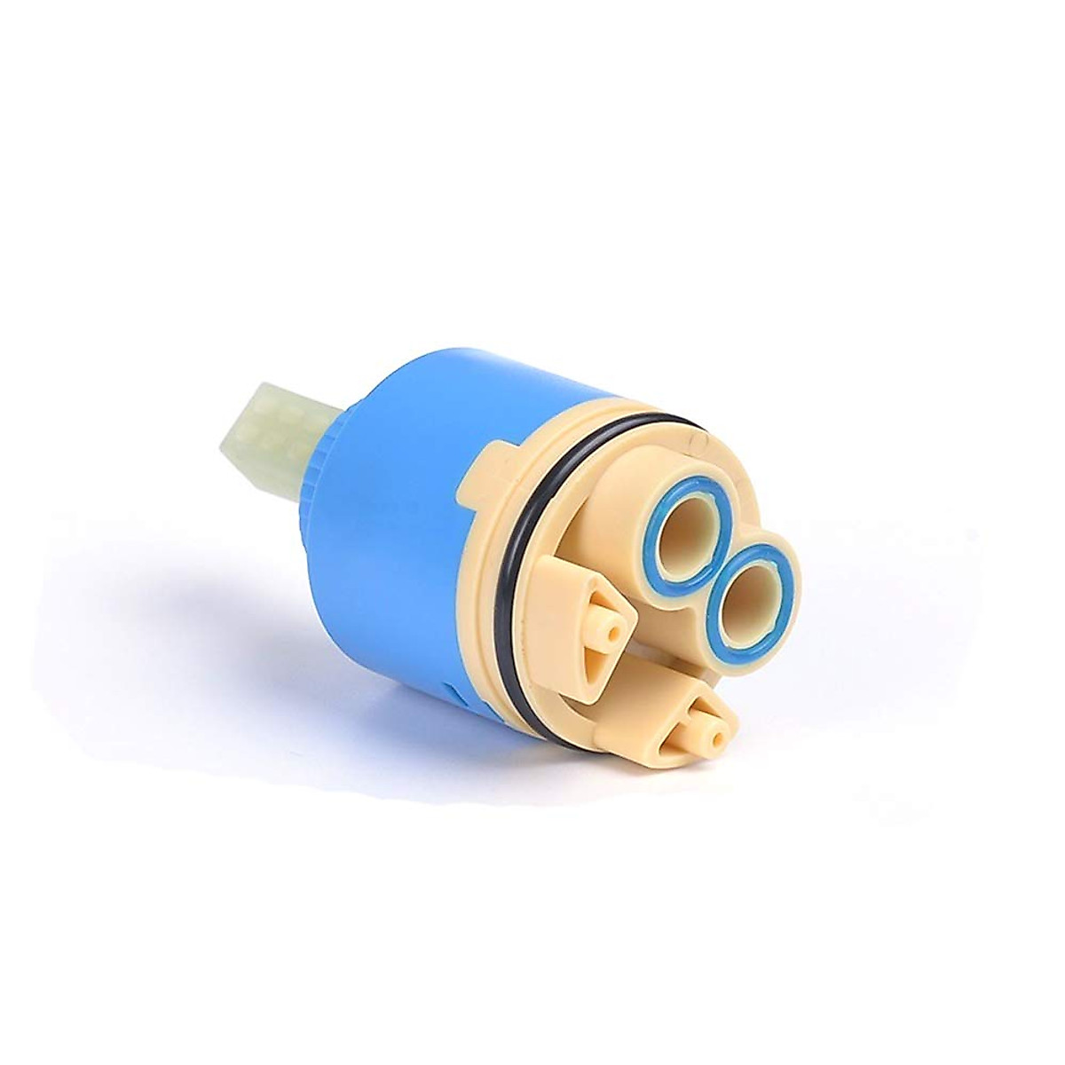 40mm-Type B Replacement Faucet Cartridge, Ceramic Disc Cartridge Faucet Water Mixer Tap Inner Control Valve for Kitchen and Bathroom