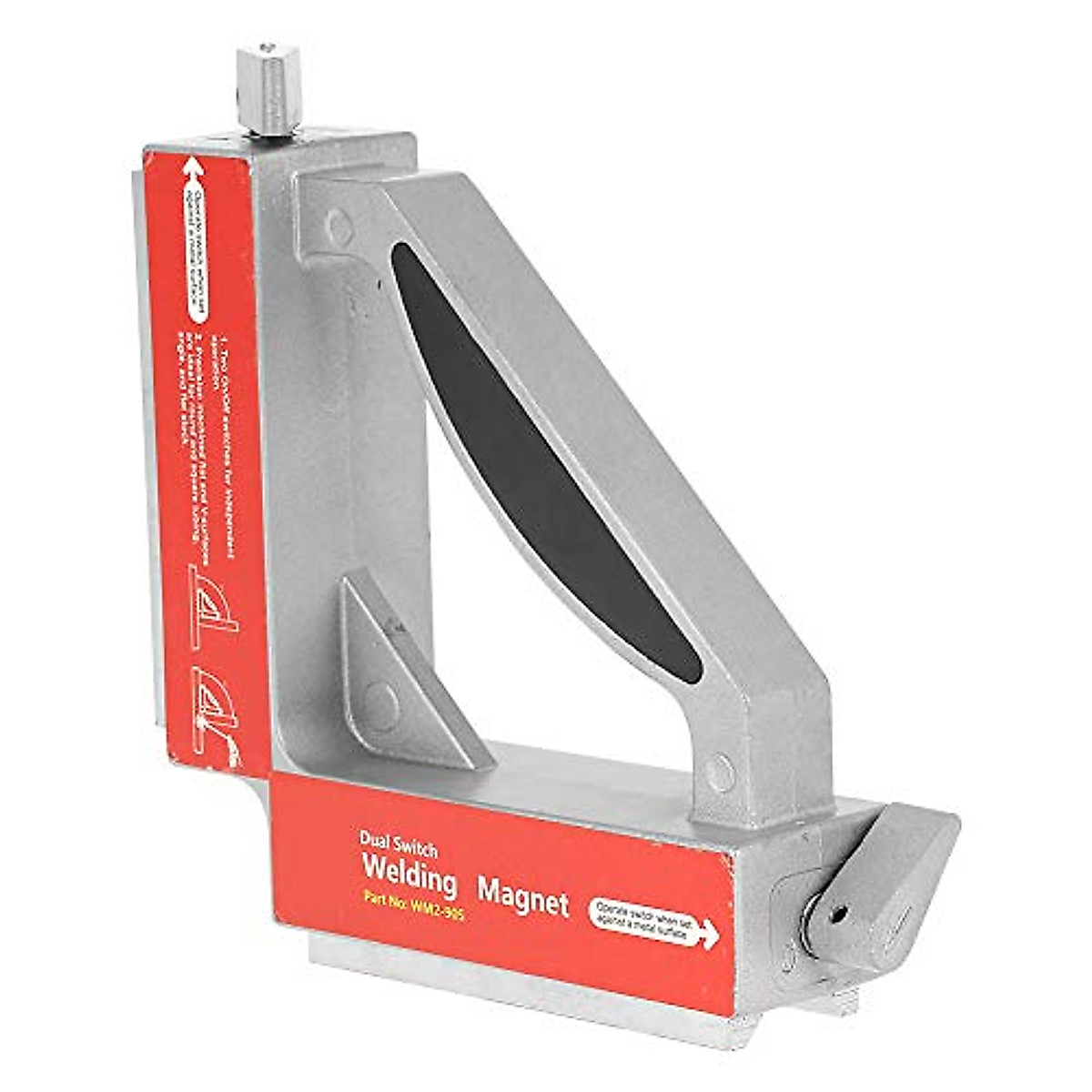 nwejron Welding Clamp, Welding Magnets Holder Welding Fixture, Strong Magnetic 90 Degree Magnet Tools for Welding Cutting
