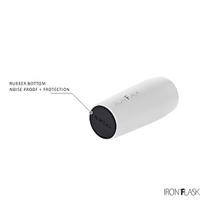 IRON °FLASK Nomad Tumbler - 2 Lids Straw Flip, Vacuum Insulated Stainless Steel Bottle, Double Walled, Drinking Cup, Thermos Coffee Travel Mug, Water - Mothers Day Gifts for Mom - Dark Rainbow, 28 Oz