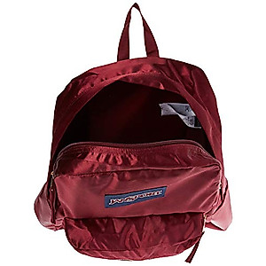 JanSport JS0A3C4W50C High Stakes Backpack, Russet Red/Rose Gold