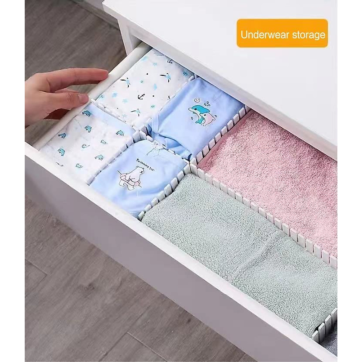 Happeyhao drawer divider (White)