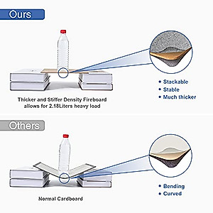 ACECHA Fabric Storage Bins for Organizing, 3 Pack Large Closet Storage Bins with Dual Handles for Home Storage Shelves, Toys, Clothes (Black Gray)