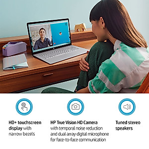 HP 2023 Newest 17 Laptop, 17.3" HD+ Touchscreen, Intel Core i7-1355U Processor, 32GB RAM, 1TB SSD, Webcam, HDMI, Backlit Keyboard, Wi-Fi, Windows 11 Home, Silver