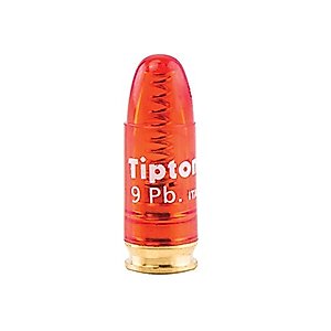 Tipton 9mm Pistol Snap Cap with Reusable Design for Gun Maintenance