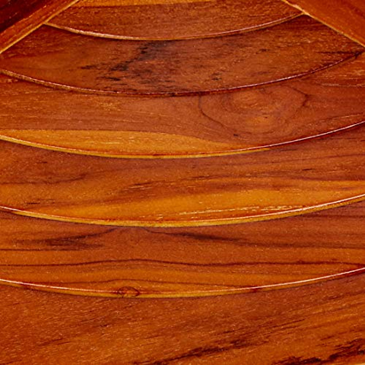 ALATEAK Corner Wood Bath Spa Shower Stool Table Bench Shelf Storage Fully Assembled