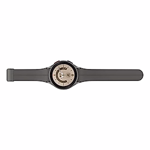 SAMSUNG Galaxy Watch 5 Pro 45mm LTE Smartwatch w/ Body, Health, Fitness and Sleep Tracker, Improved Battery, Sapphire Crystal Glass, Titanium Frame, GPS Route Tracking, US Version, Gray
