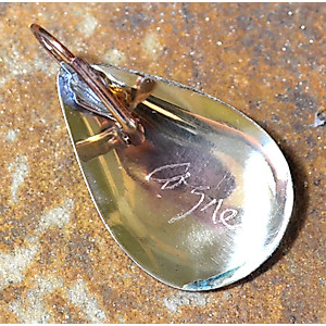 Dragonfly Teardrop Earring - Genuine Turquoise - USA Made