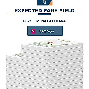 ANKINK Compatible Toner Cartridge Replacement for Brother TN221 TN225 Magenta to Use with HL-3140CW HL-3150CW HL-3170CDW HL-3180CDW MFC-9130CW MFC-9330CDW MFC-9340CDW(Magenta, 1 Pack)