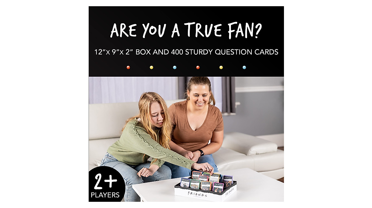 Friends Trivia Quiz - 2000+ Questions in 391 Card Set | Paladone