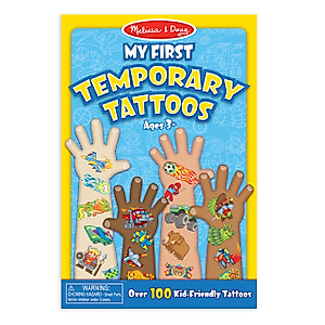 Melissa & Doug My First Temporary Tattoos - Blue