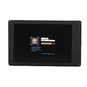 Mini Monitor, High Compatibility 3.5in IPS Monitor Portable PC Extended Monitor LCD Display Subscreen USB Connection, Compact Monitor Extender with Bracket for Raspberry PI USB AIDA64