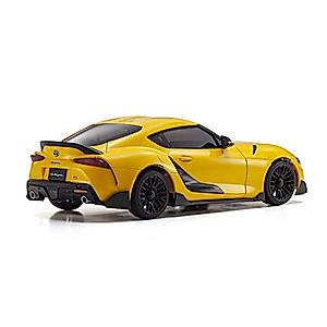 Kyosho Mini-Z AWD Toyota GR Supra TRD Aero Lightning Yellow Readyset 32626Y