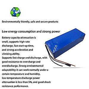 FREEDOH 60V 20AH E-Bike Battery Pack Customizable Lithium Battery Pack Suitable for 200W-1500W Motor for Electric MTB Electrical Motorbike, Electric Scooters Electric Bicycle with Charger,Xt60 Plug