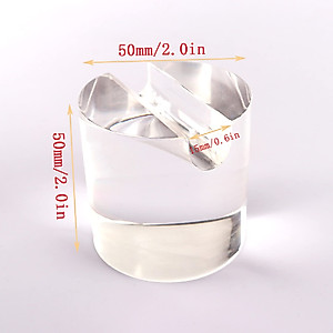 Knife Display Stand,Knife Display Block Acrylic Knife Display Rack,Fixed Knife Holder,Transparent Knife Holder,Dagger Storage Rack,Portable Knife Display,Folding Knife Holder (Transparent 1pc)