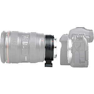 EF-EOS R Lens Adapter Auto-Focus Lens Converter Control Ring Compatible for Canon EF/EF-S Mount Lenses and Canon EOS RP R R5 R6 Cameras