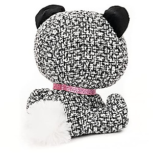 GUND P.Lushes Designer Fashion Pets Khloe O’Bearci Teddy Bear Premium Stuffed Animal, Black and White, 6”