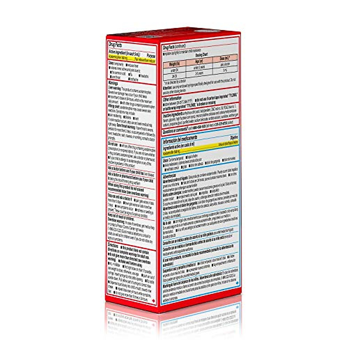 Infants' Tylenol Acetaminophen Liquid Medicine, Grape, 2 fl. oz