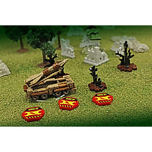 LITKO Mecha Damage Effects Token Set | Compatible with BattleTech (Engine Hit)