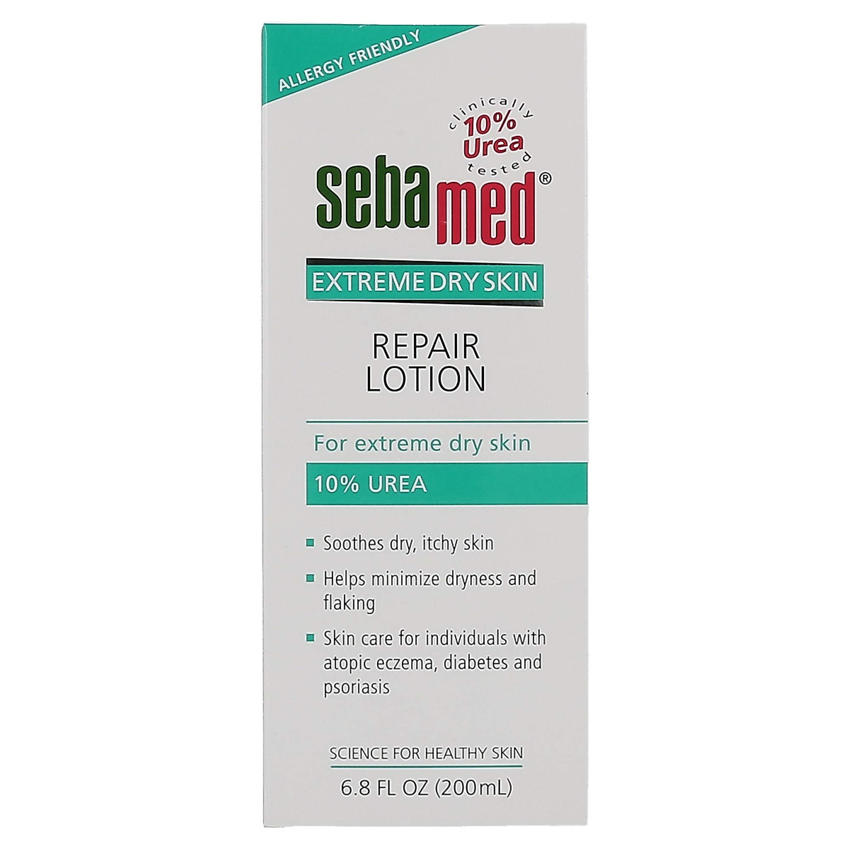 Sebamed Extreme Dry Skin Repair Advance Therapy Lotion with 10% Urea Perfect for Eczema Psoriasis Lotion Rough Dry Skin Moisturizer 6.8 Fluid Ounces