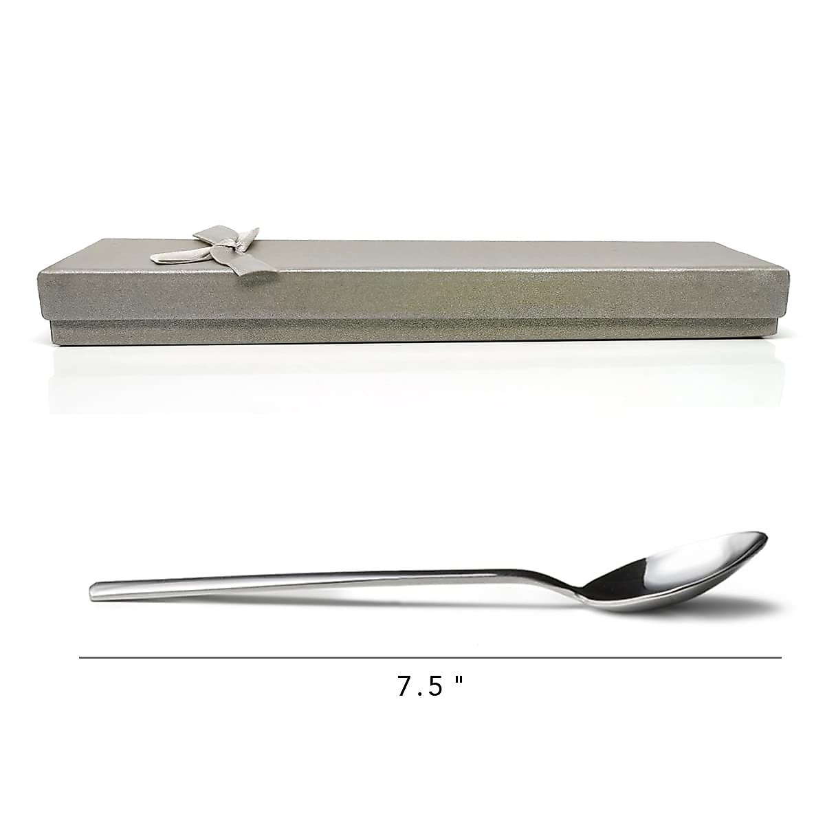 Best Gigi Gifts from Granddaughter Grandson, Good Morning Gigi Spoon, Funny Gigi Spoon Engraved, Tea Coffee Spoon for Grandma Gigi Mother's Day/Birthday/Christmas Gifts