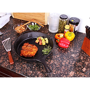 Utopia Kitchen Pre-Seasoned Cast Iron Skillet Set 3-Piece - 6 Inch, 8 Inch and 10 Inch (Bulk Pack of 4)