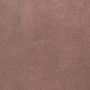 Armen Living Heidi Contemporary Fabric Dining Room Accent Chair, 18.5" Height, Velvet, Blush