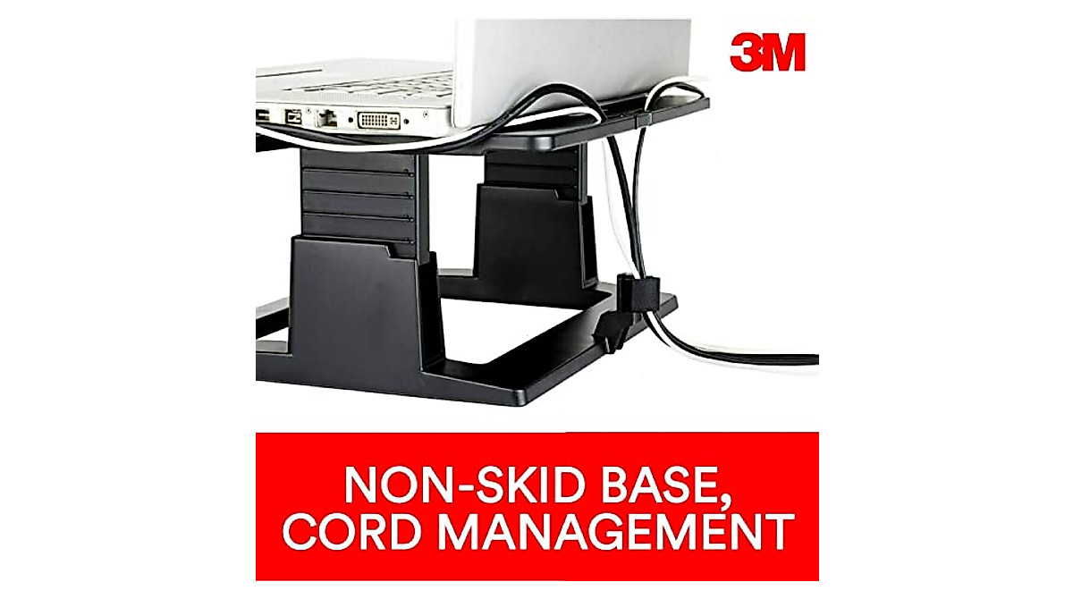 3M Adjustable Laptop Stand - Ergonomic, Reduce Neck Strain