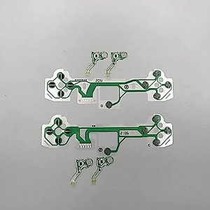 Conductive Film Keypad Flex Cable for PS5 Version 1.0 2.0 Controller Button Ribbon Circuit Board Replacement (Latest V2.0)