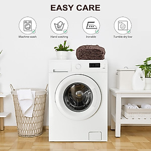 FreshCulture Twin Fitted Sheet 2 Pack - Hotel Quality - Ultra Soft & Breathable - Brushed Microfiber - Deep Pocket - Cooling Fitted Sheets for Twin Size Bed (Brown)