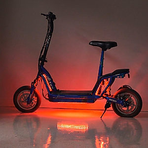 Multi-Color LED Light Kit for Recreational Scooters (12 Light Kit)