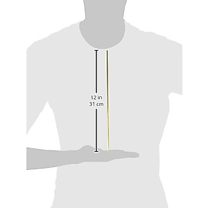 K & S Precision Metals 8128 Round Brass Tube, 5/32" OD