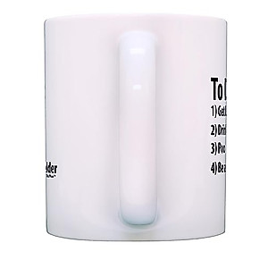 ThisWear Welder To Do List Mug Funny Be Awesome List Welder Gift 11oz Ceramic Coffee Mug