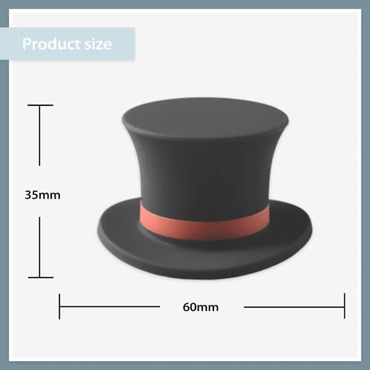 Wine Stoppers, Soft Silicone Wine Bottle Stoppers, Funny Reusable Bottle Caps, Decorative Wine Sealer Preserver Accessory Set Pack of 6 (Multicolored)