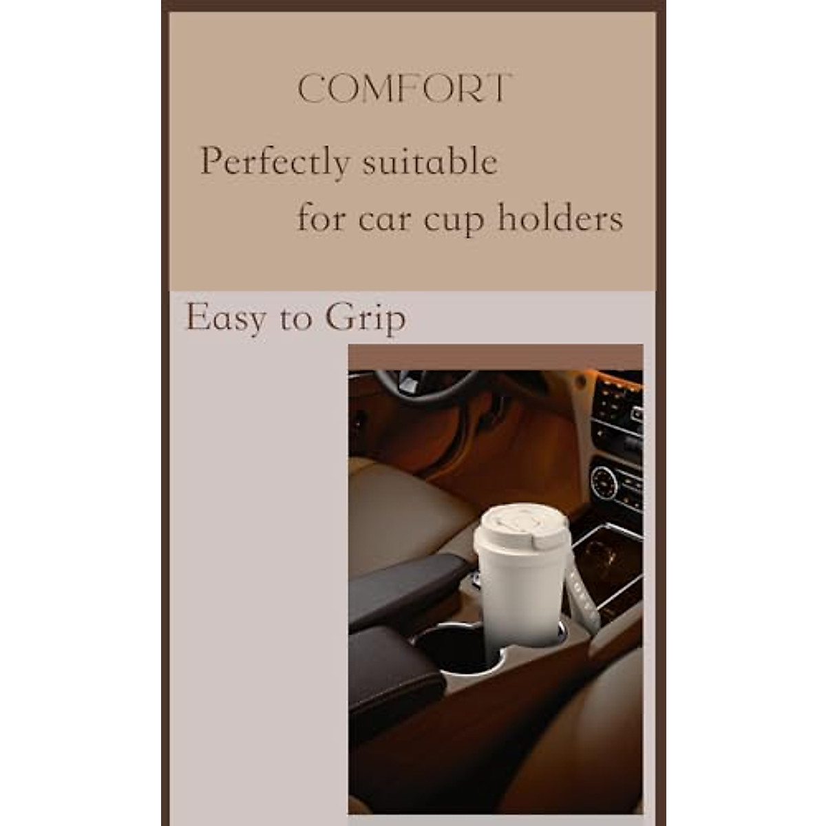 Stay Cool and Stylish with our Stainless Steel Iced Coffee Cup - 17.9oz, Black -Ceramic Inner Lining Includes Lid and Straw!