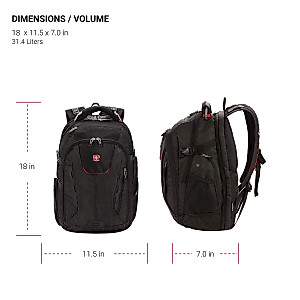 SwissGear Travel Tech Elite, Dark Grey, Large