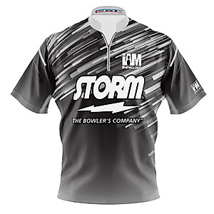Logo Infusion Dye-Sublimated Bowling Jersey (Sash Collar) - I AM Bowling Fun Design 2006-ST - Storm (Men's XL)