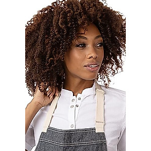 Chef Works Unisex Ridgewood Denim Apron, Stone Blu, One Size
