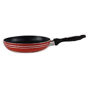 Gourmet Chef Heavy Duty 8 Inch Non Stick Fry Pan, Red