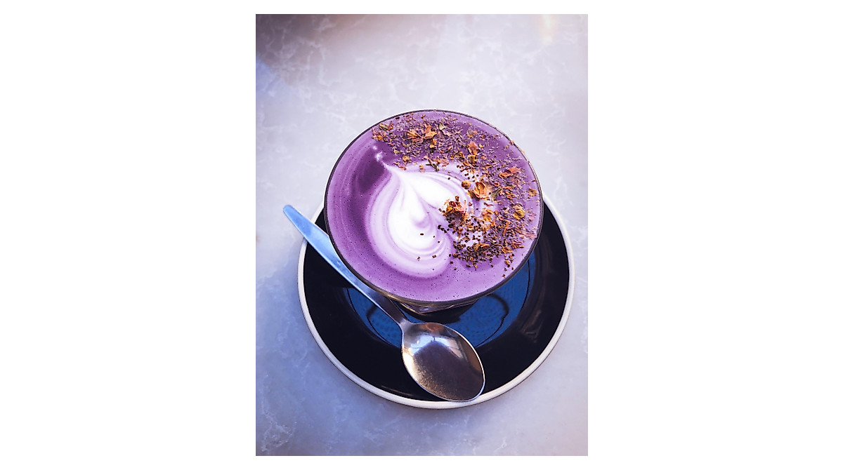 Purple Taro Powder - Natural Violet Food Dye for Treats