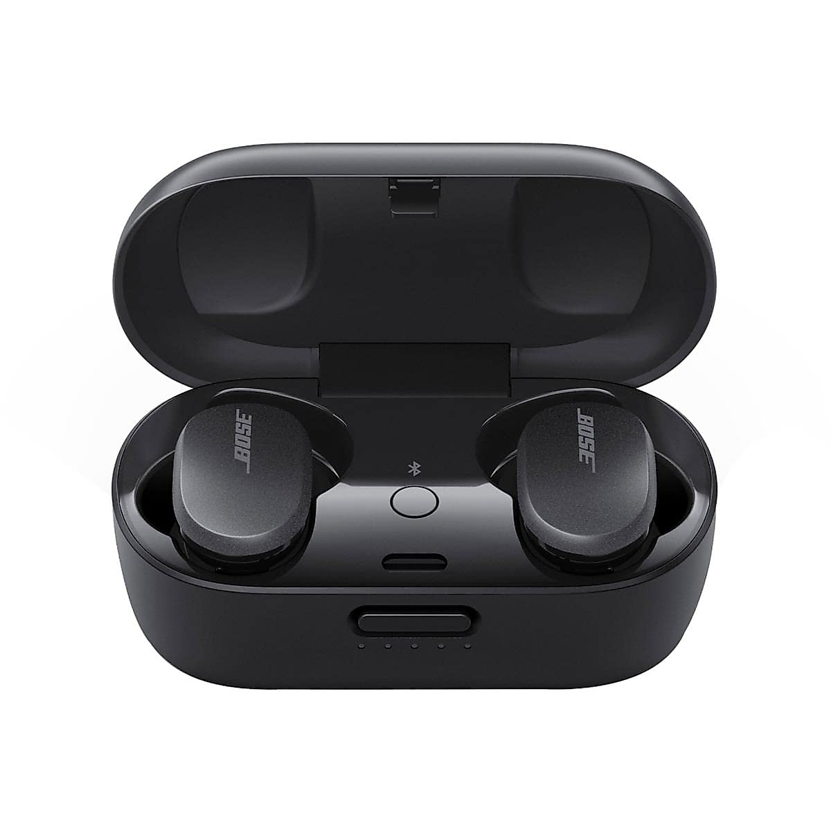 Bose QuietComfort Noise Cancelling Earbuds - Bluetooth Wireless Earphones, Triple Black (Renewed)