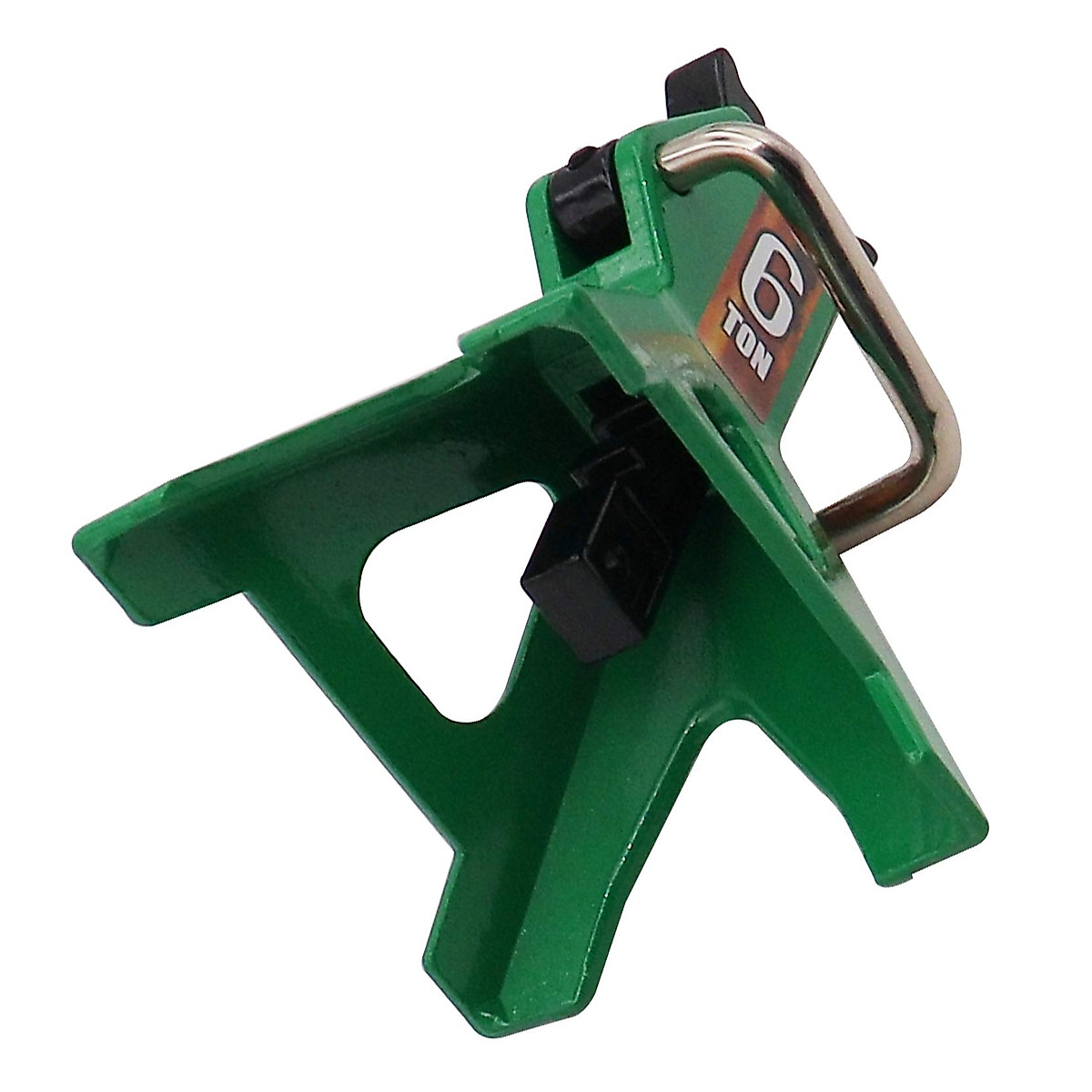 Treehobby 1/10 RC Scale Model Car Metal 6 Ton RC Car Simulation Jack Stands Lifting Compatible with traxxas TRX-4 Axial SCX10 Wraith Tamiya CC01 RC4WD D90 1/10 RC Crawler Truck Accessories(Green)