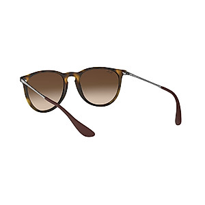 Ray-Ban Erika RB 4171 Sunglasses Rubberized Havana / Brown Gradient