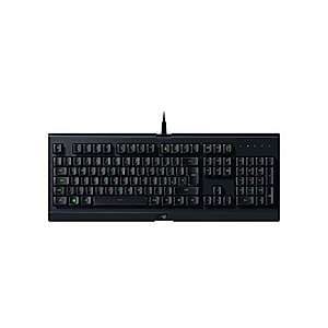 Razer Cynosa Lite Essential Gaming Keyboard (Fully Programmable, RGB Chroma Lighting, Gaming Grade Keys, 10 Key Roll-Over, Spill Resistant) US Layout|Black
