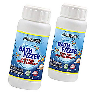 Laundress Stain Solution 2 Bottles of Powder Soap Laundry Powder Clothes Washing Fresh Scent Powder for Home Powder Laundry