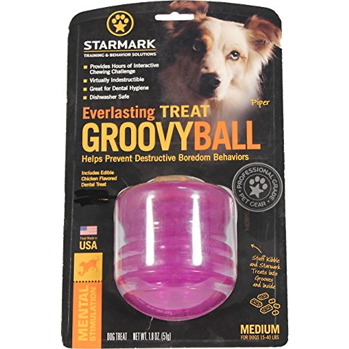 Triple Crown DTC00126 Everlasting Groovy Ball, Medium