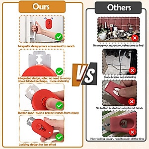 XANGNIER Extractable & Magnetic Bread Lame Dough Scoring Tool,Sourdough Scoring Tools,Bread Dough Cutter Slashing Razor Tool,5 Razor Blades,Bread Baking & Making Tools Supplies Accessories