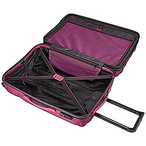 Samsonite SWERV DLX 28-Inch Tall Lightweight Hardside Travel Suitcase with 4 Spinner Wheels, Telescoping Handle, and TSA Lock, Solar Rose