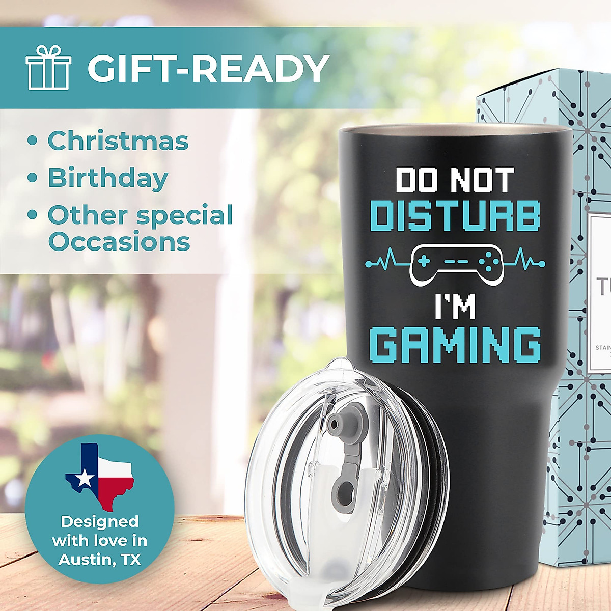 Gaming Tumbler 30oz, Funny Gaming Mugs, Gamer Gifts For Gamers, Gift For Gamers Men, Gamer Boy Gifts, Gamer Gifts For Teen Boys, Gamer Gifts For Him, Gamer Dad Gifts Gaming Gifts For Boyfriend