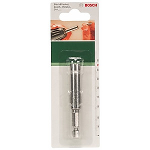 Bosch 2609255901 75mm Universal Bit Holder with Permanent Magnet and Spring Ring