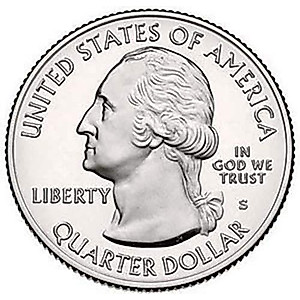 2002 S Silver Proof Indiana State Quarter Choice Uncirculated US Mint